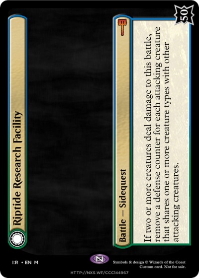 MTGNexus - Riptide Research Facility // Memories Of The Hive