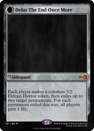 MTGNexus - Portal To Nowhere // Delay The End Once More