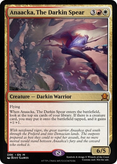 MTGNexus - Anaacka, The Darkin Spear
