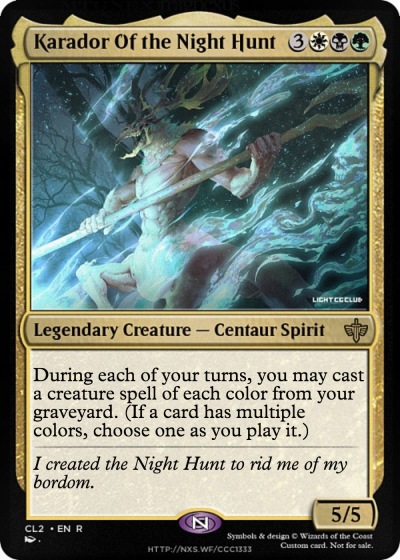 MTGNexus - Karador Of the Night Hunt
