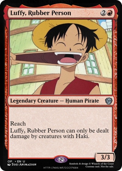 MTGNexus - Luffy, Rubber Person