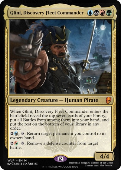 MTGNexus - Glint, Discovery Fleet Commander