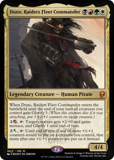 MTGNexus - Dune, Raiders Fleet Commander