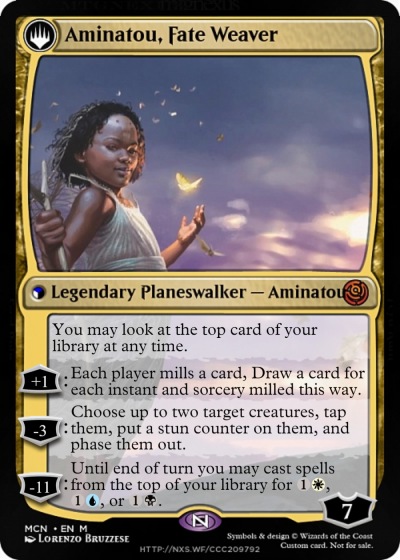MTGNexus - Aminatou, Lost Child // Aminatou, Fate Weiver