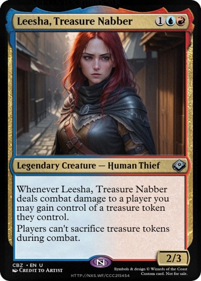 MTGNexus - Leesha, Treasure Nabber