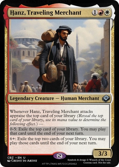 MTGNexus - Hanz, Traveling Merchant