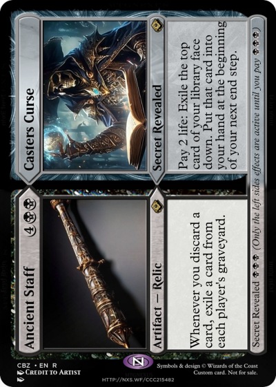 MTGNexus - Ancient Staff // Casters Curse