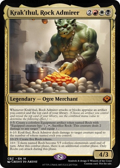MTGNexus - Krak'thul, Rock Admirer