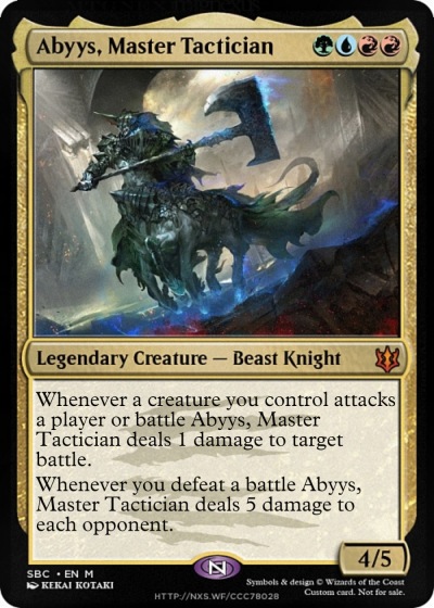 MTGNexus - Abyys, Master Tactician