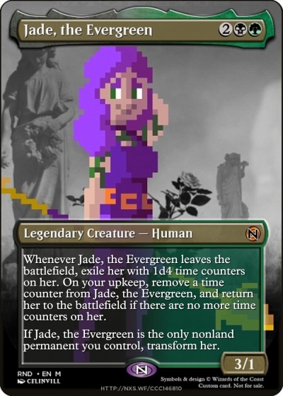 MTGNexus - Jade, the Evergreen // Jade, the Wings of Hope