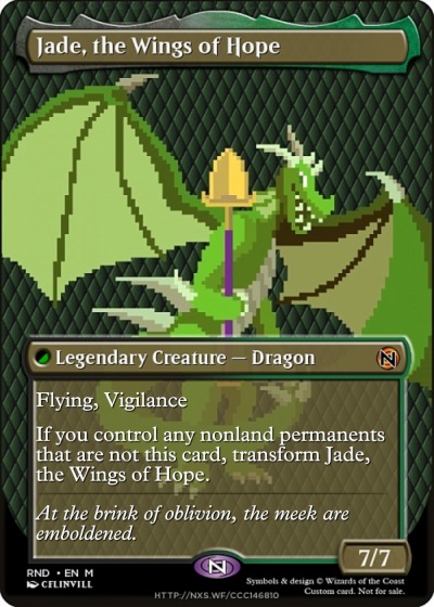 MTGNexus - Jade, the Evergreen // Jade, the Wings of Hope