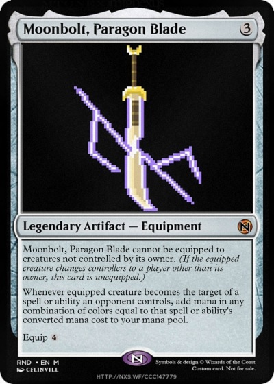 MTGNexus - Moonbolt, Paragon Blade
