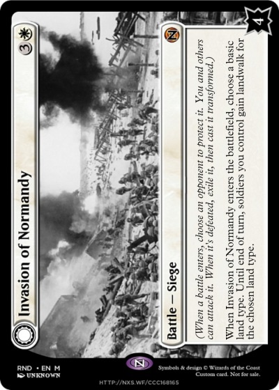 MTGNexus - Invasion of Normandy // Foothold in Europe