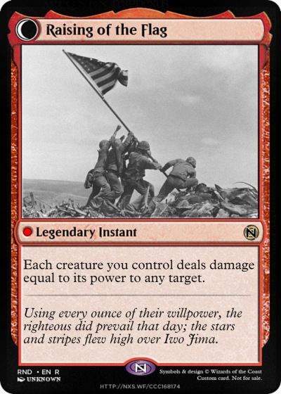 MTGNexus - Battle of Iwo Jima // Raising of the Flag