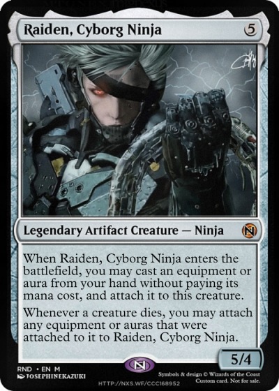 MTGNexus - Raiden, Cyborg Ninja