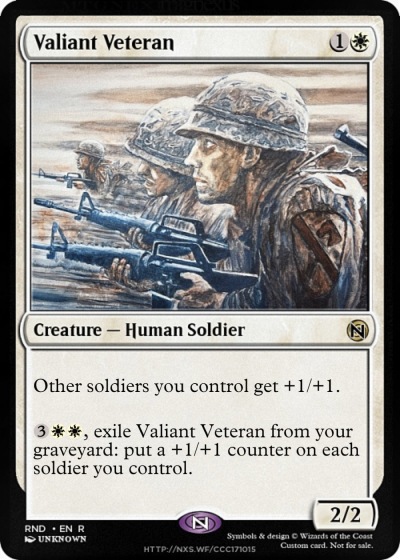 MTGNexus - Valiant Veteran