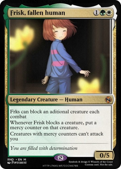 MTGNexus - Frisk, fallen human