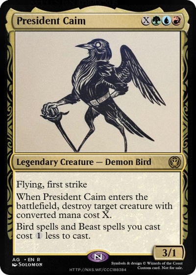 MTGNexus - President Caim