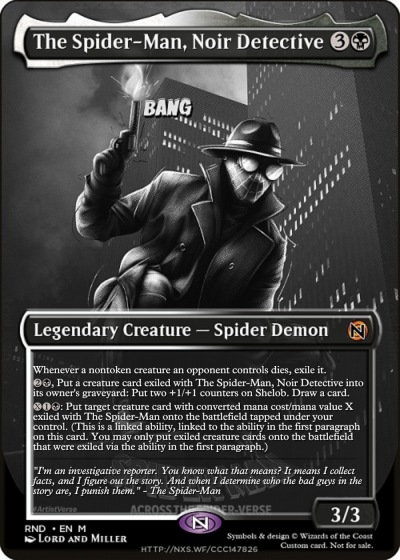 MTGNexus - The Spider-Man, Noir Detective