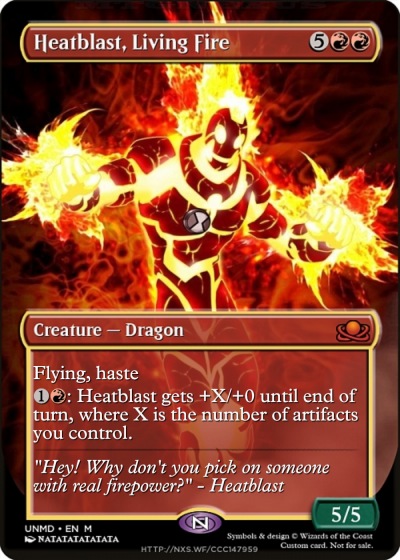 MTGNexus - Heatblast, Living Fire