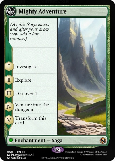 MTGNexus - Hopeful Adventurer // Mighty Adventure