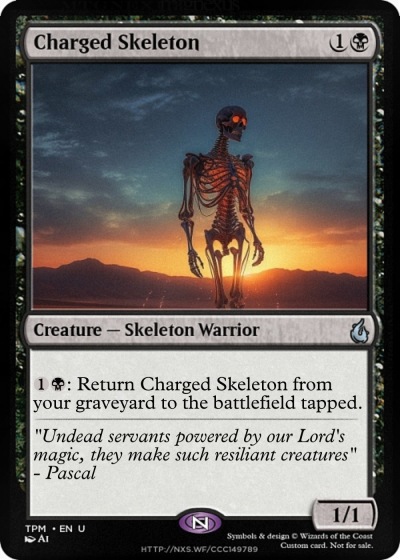 MTGNexus - Charged Skeleton