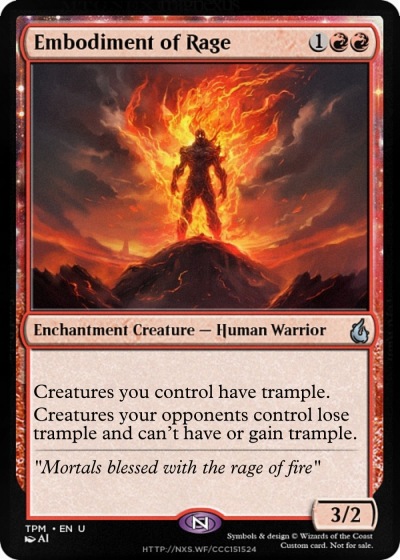 MTGNexus - Embodiment of Rage