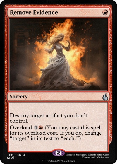 MTGNexus - Remove Evidence