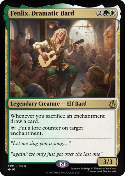MTGNexus - Fenlix, Dramatic Bard