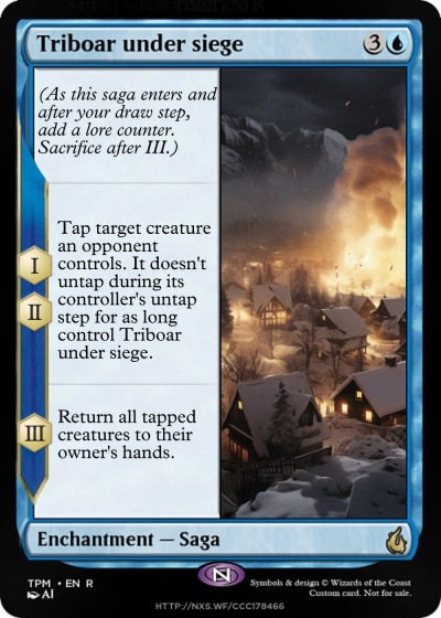 MTGNexus - Triboar under siege