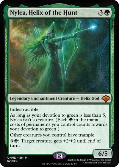 MTGNexus - Nylea, Helix of the Hunt