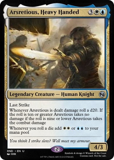 MTGNexus - Arsretious, Heavy Handed