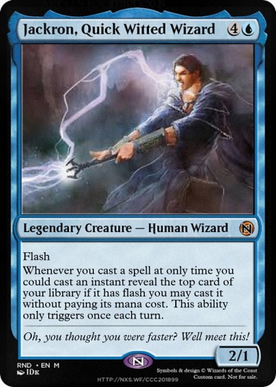 MTGNexus - Jackron, Quick Witted Wizard