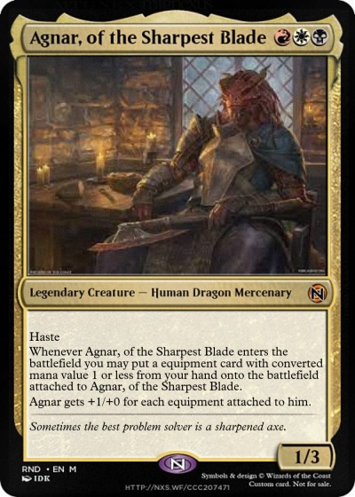 MTGNexus - Agnar, of the Sharpest Blade