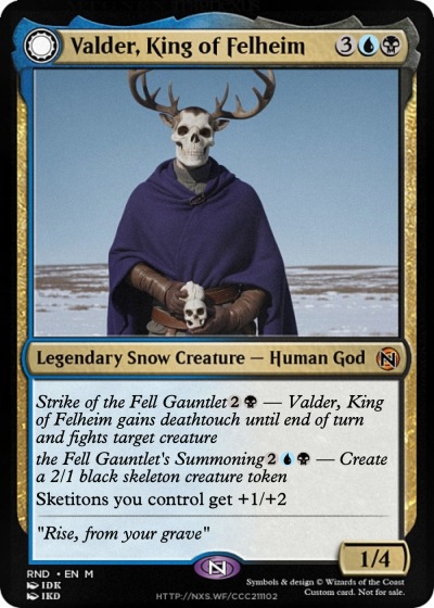 MTGNexus - Valder, King of Felheim // The Fell Gauntlet