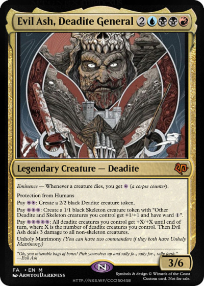 MTGNexus - Evil Ash, Deadite General