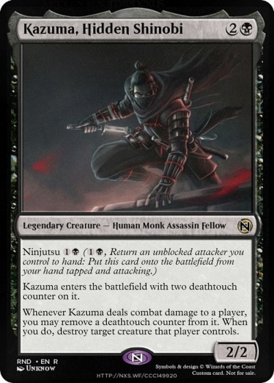 MTGNexus - Kazuma, Hidden Shinobi