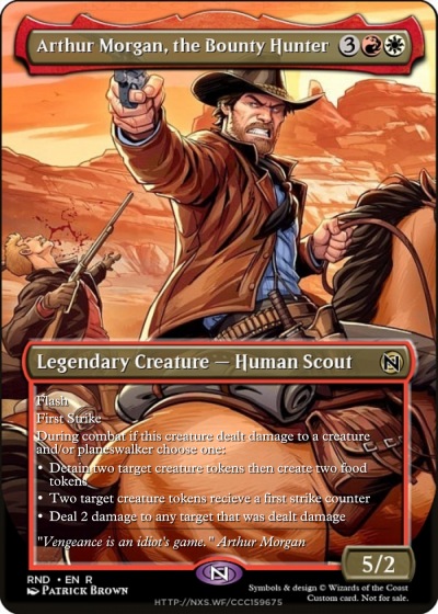 MTGNexus - Arthur Morgan, the Bounty Hunter