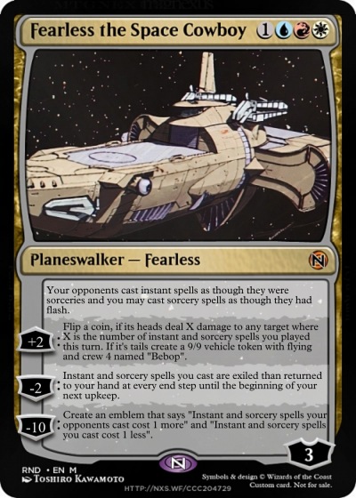 MTGNexus - Fearless the Space Cowboy
