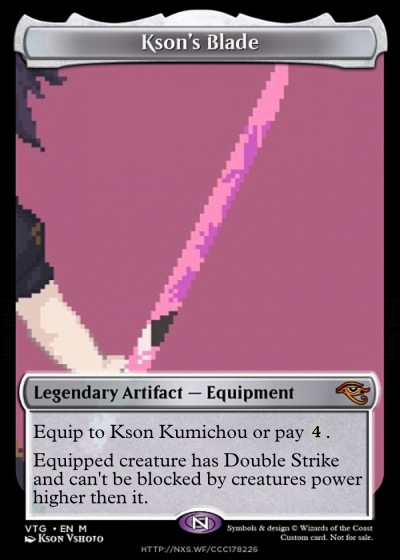 MTGNexus - Kson's Blade