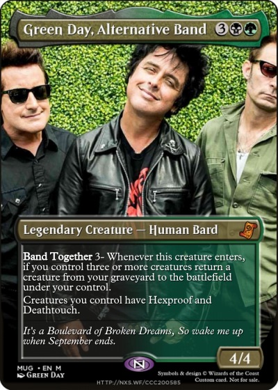 MTGNexus - Green Day, Alternative Band