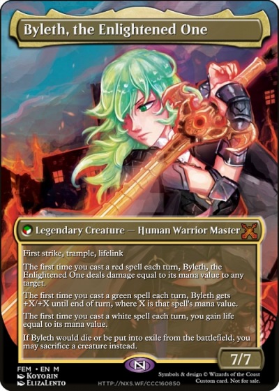 MTGNexus - Byleth, Emblem of the Academy // Byleth, the Enlightened One
