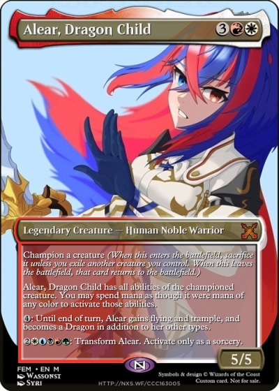 MTGNexus - Alear, Dragon Child // Alear, Awoken Divinity
