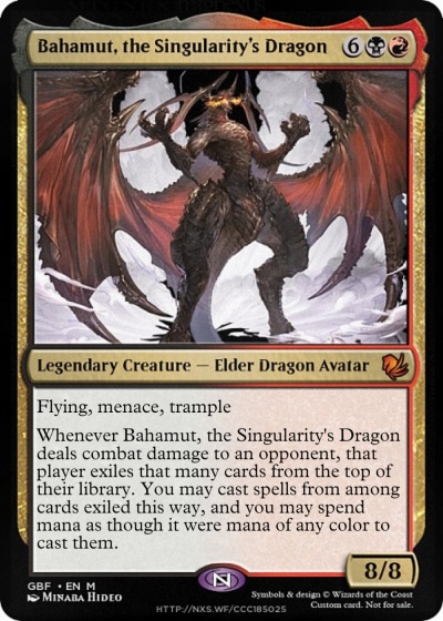 MTGNexus - Bahamut, the Singularity's Dragon