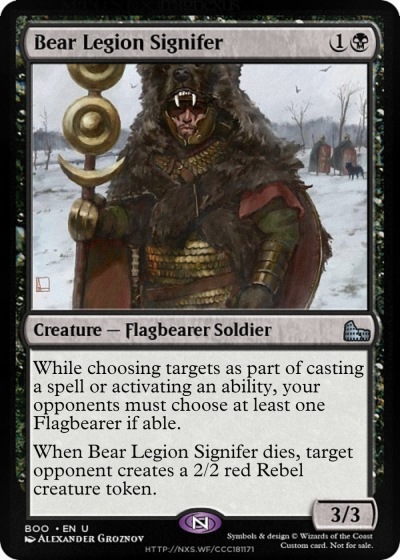 MTGNexus - Bear Legion Signifer