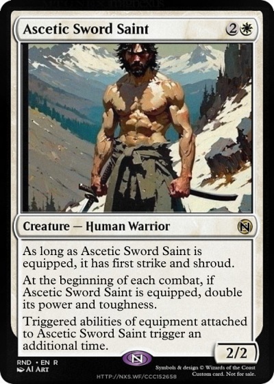 MTGNexus - Ascetic Sword Saint