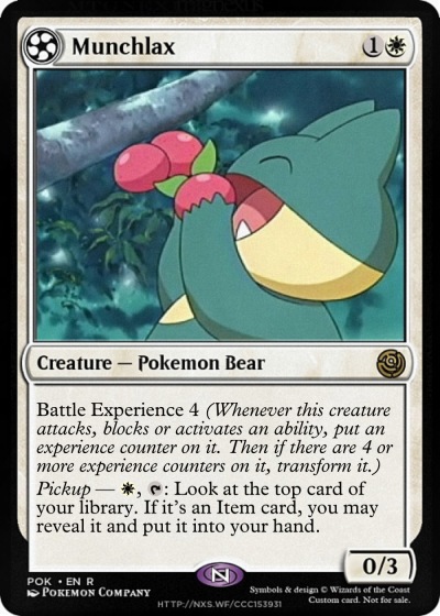MTGNexus - Munchlax // Snorlax