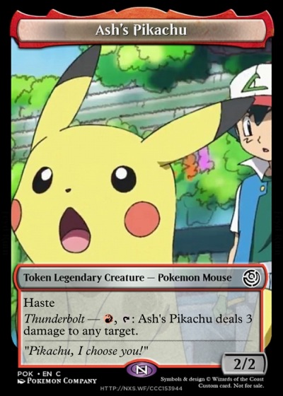 MTGNexus - Ash's Pikachu