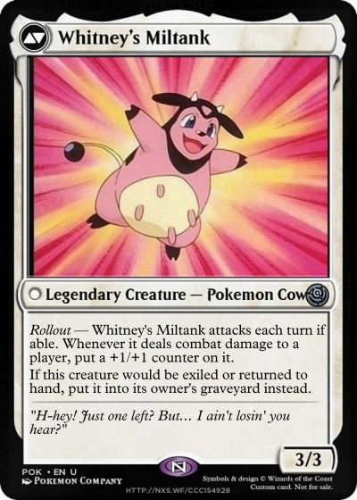 MTGNexus - Whitney's Gym Challenge // Whitney's Miltank