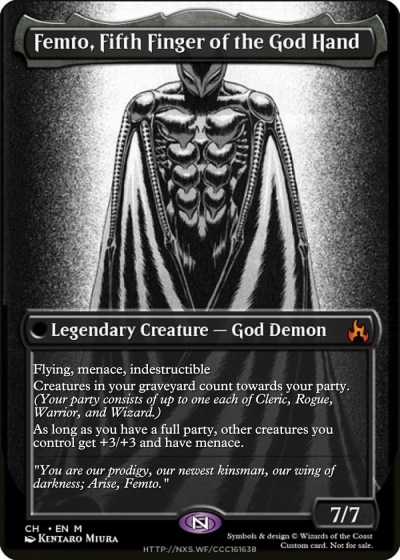 MTGNexus - Eclipse, the Sacrificial Ceremony // Femto, Fifth Finger of the